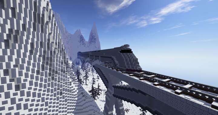 Snowpiercer Diorama ft. GrandPixelMan Minecraft Map