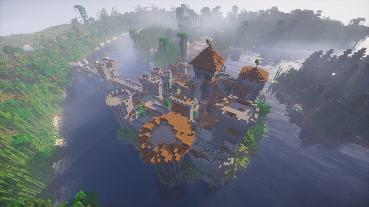 Secluded Keep Minecraft Map