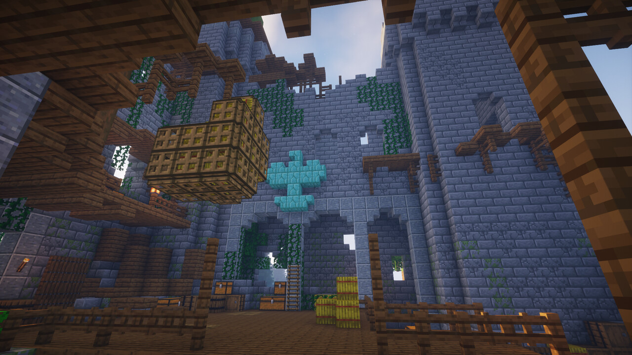 Secluded Keep Minecraft Map