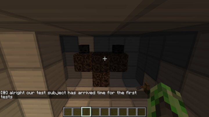 the test subject Minecraft Map