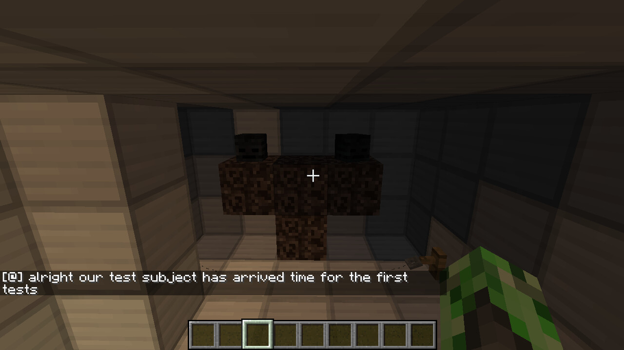 the test subject Minecraft Map