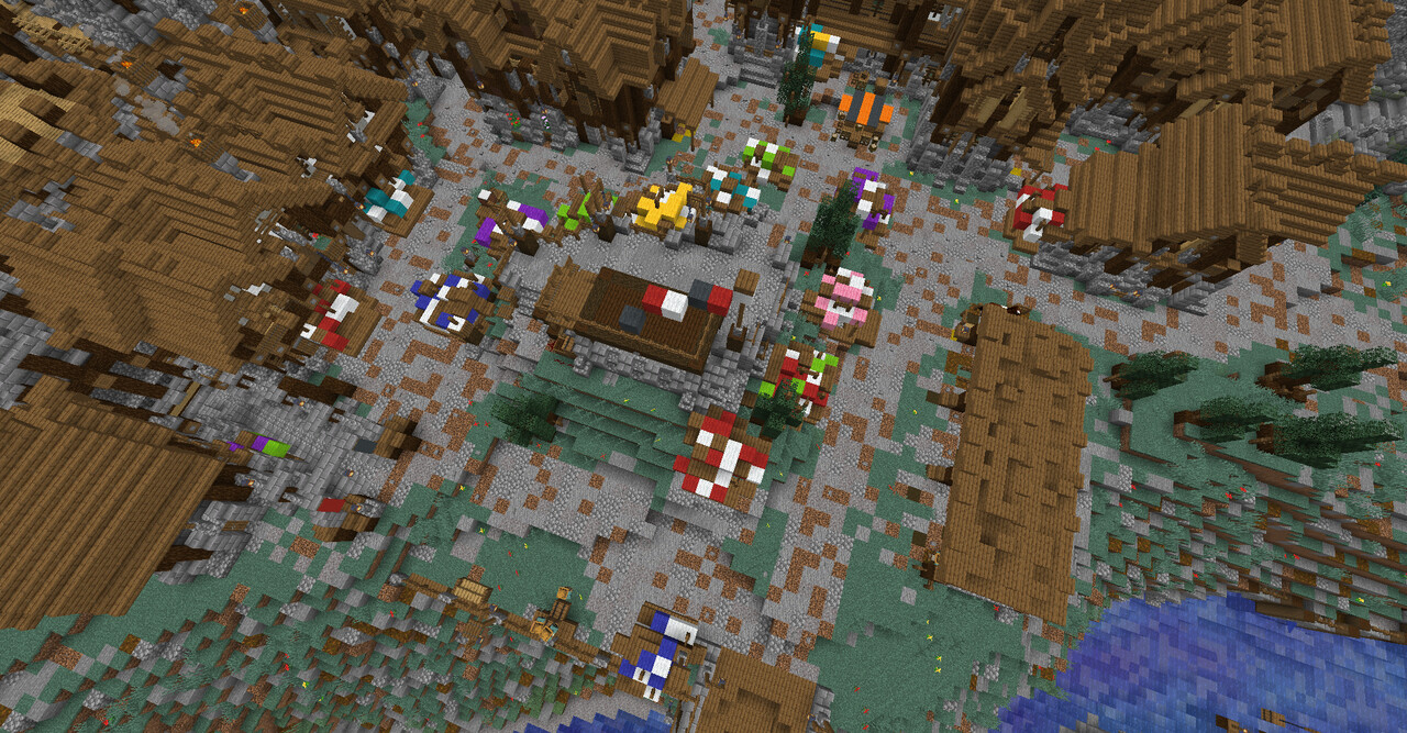 Nordic / Medieval Market Minecraft Map