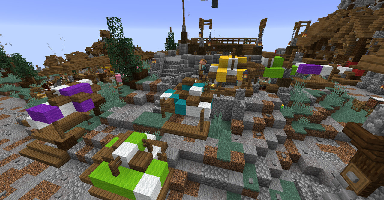 Nordic / Medieval Market Minecraft Map