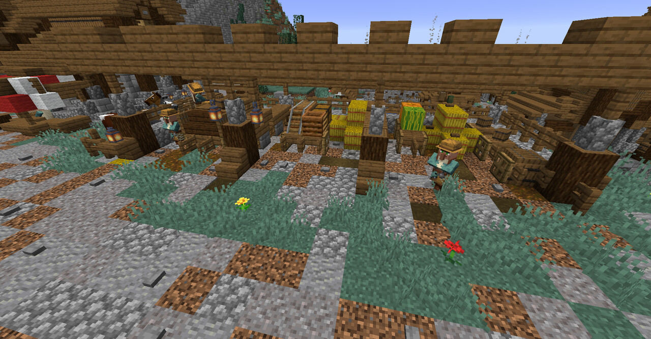 Nordic / Medieval Market Minecraft Map