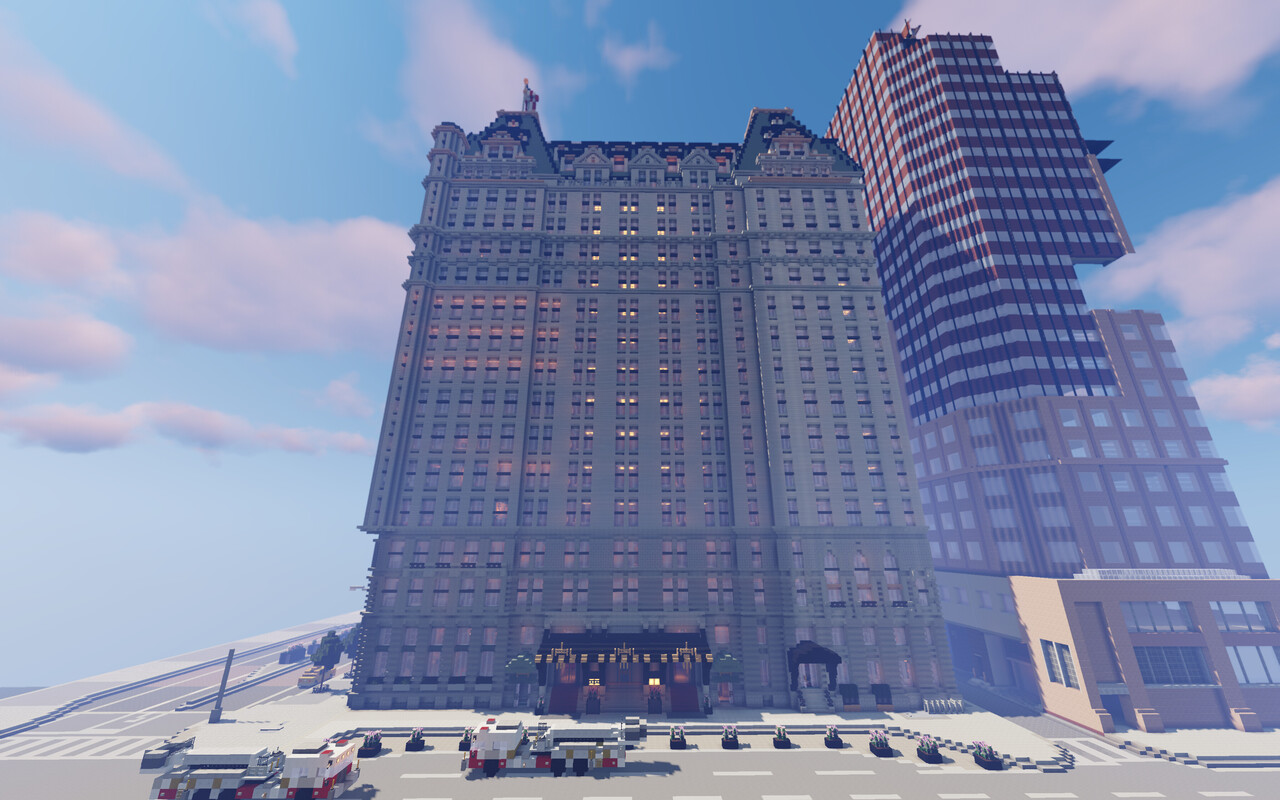 The Plaza Hotel (FULL INTERIOR) FREE DOWNLOAD Minecraft Map