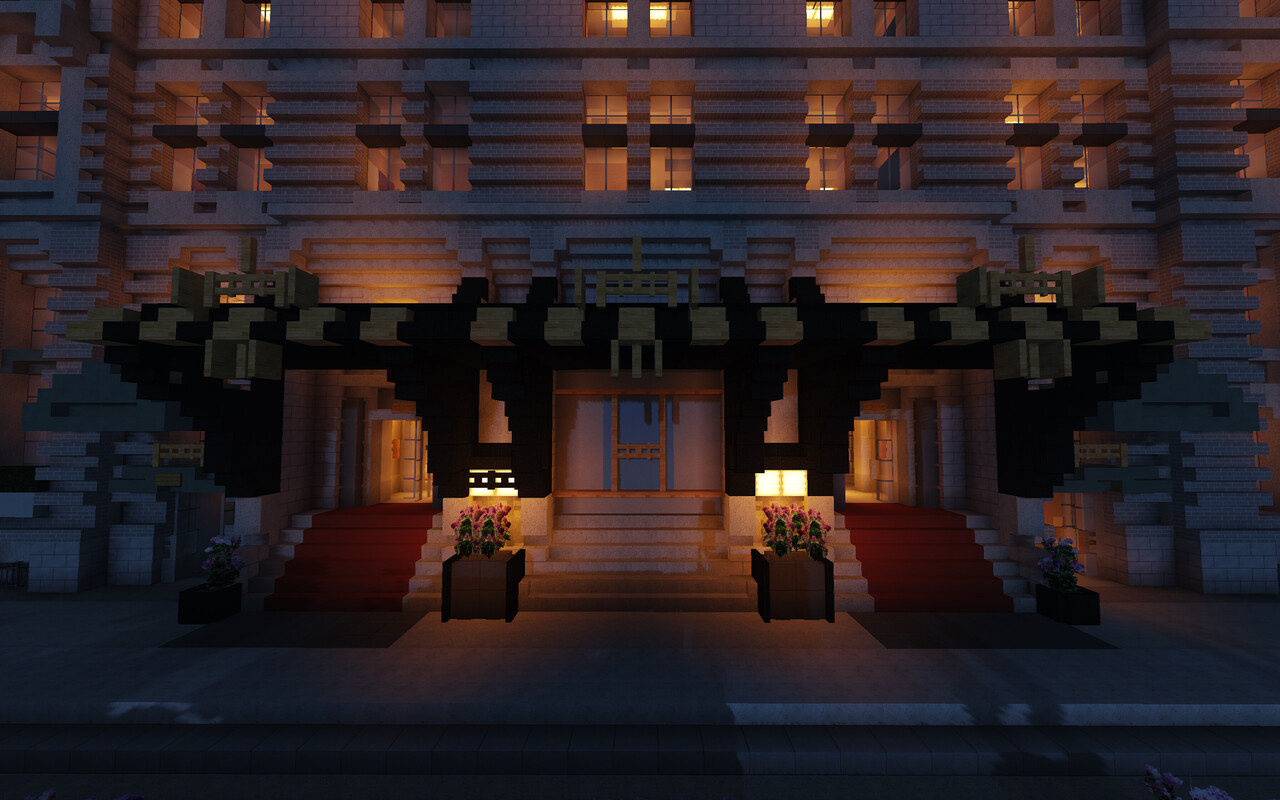 The Plaza Hotel (FULL INTERIOR) FREE DOWNLOAD Minecraft Map