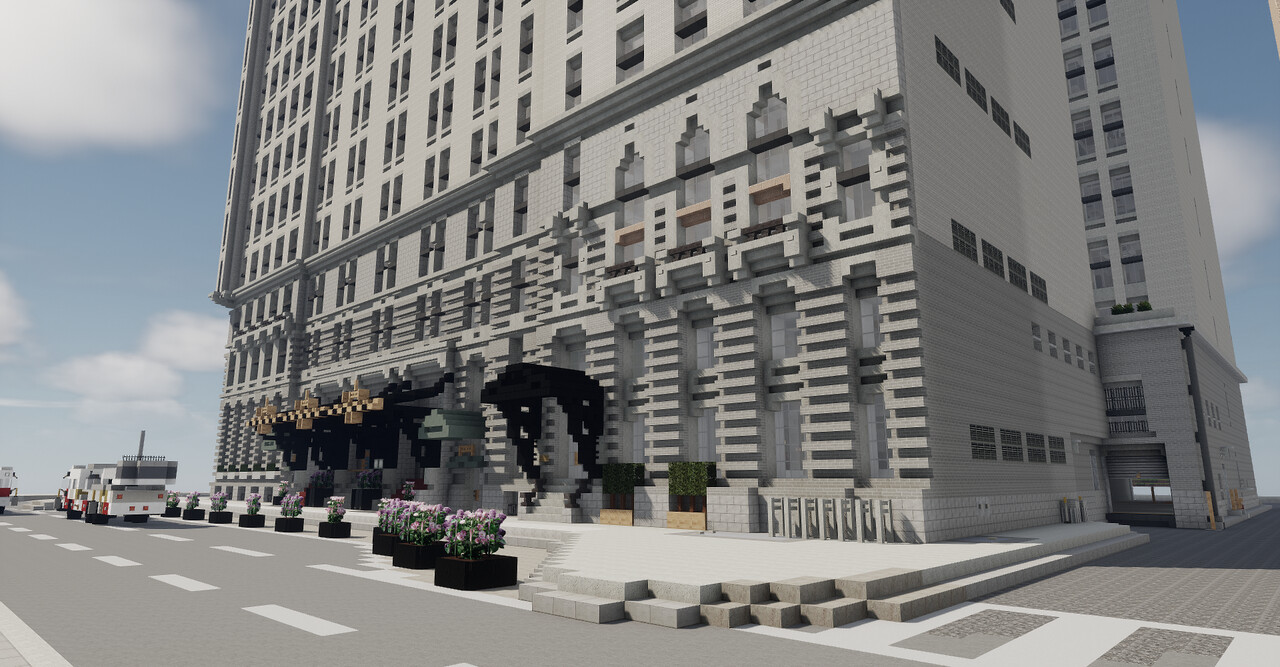 The Plaza Hotel (FULL INTERIOR) FREE DOWNLOAD Minecraft Map