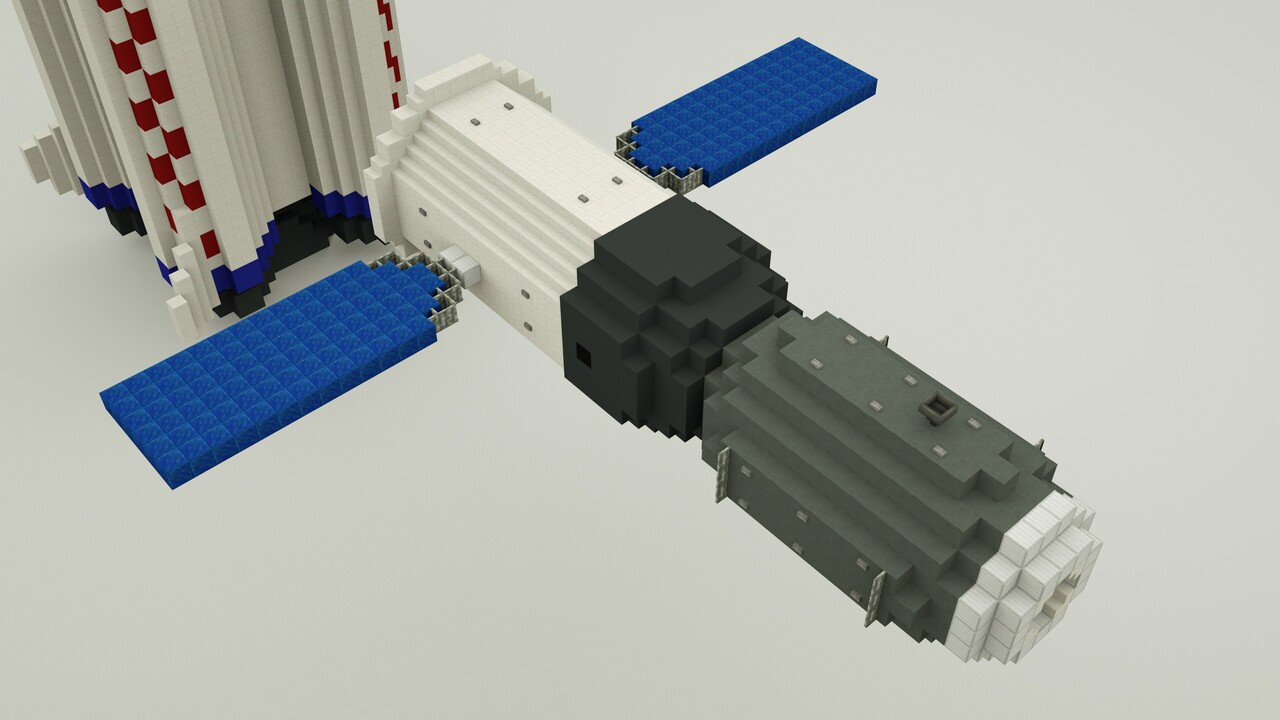 长征二号F和神舟飞船 Long March 2F Rocket and Shenzhou spacecraft Minecraft Map