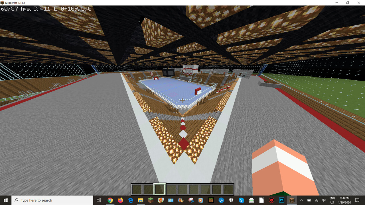appletrav's Ice Arena Minecraft Map
