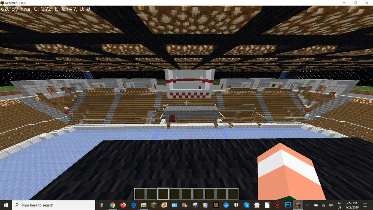 appletrav's Ice Arena Minecraft Map