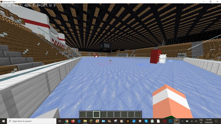 appletrav's Ice Arena Minecraft Map
