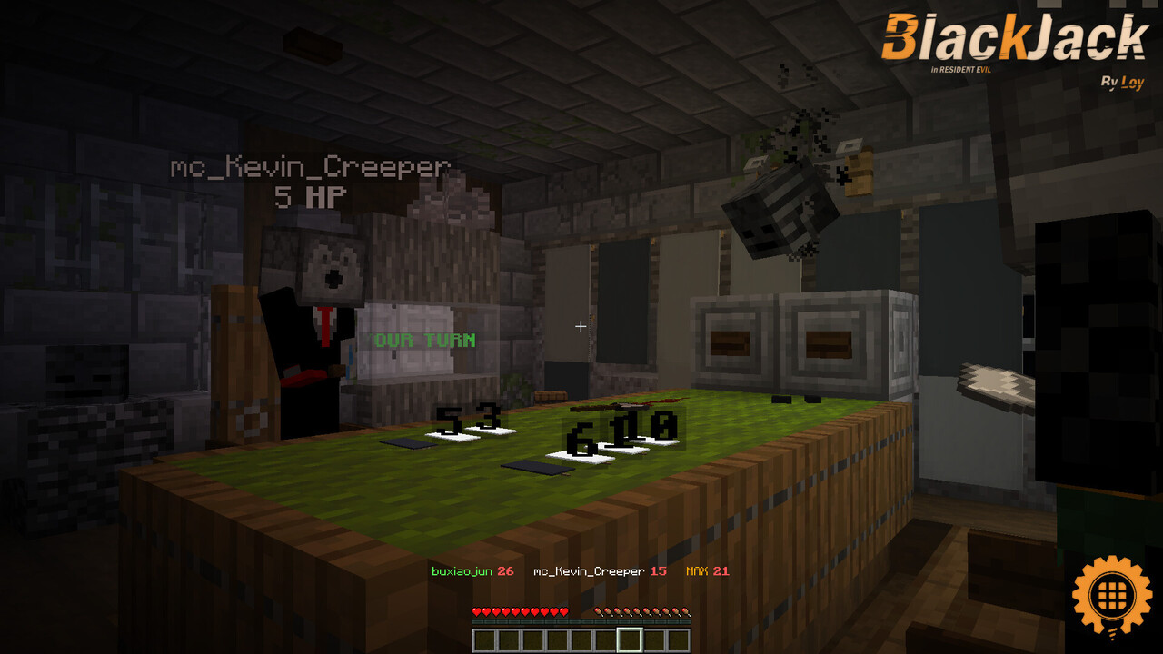 BlackJack(RE7) Minecraft Map