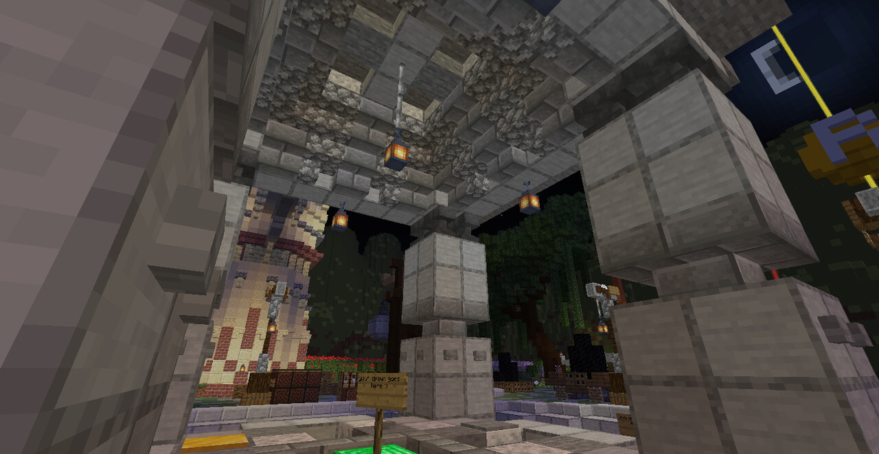 server lobby Minecraft Map