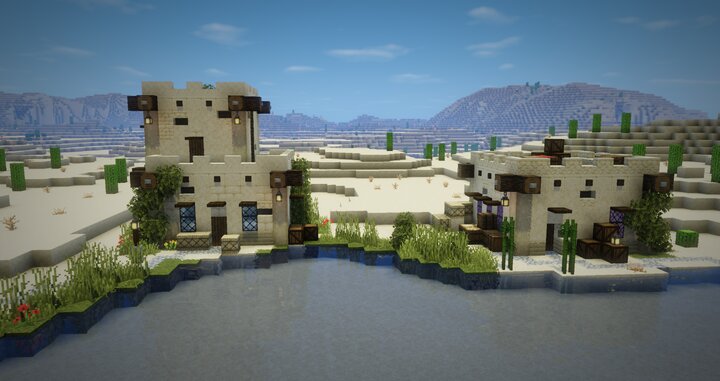 Desert Oasis Minecraft Map