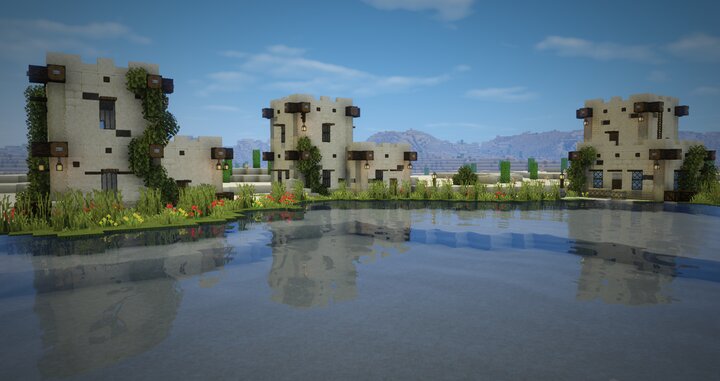 Desert Oasis Minecraft Map