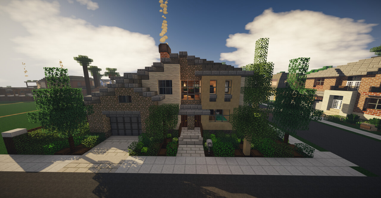 Rich home Minecraft Map