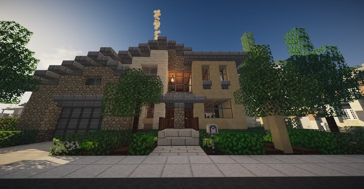 Rich home Minecraft Map