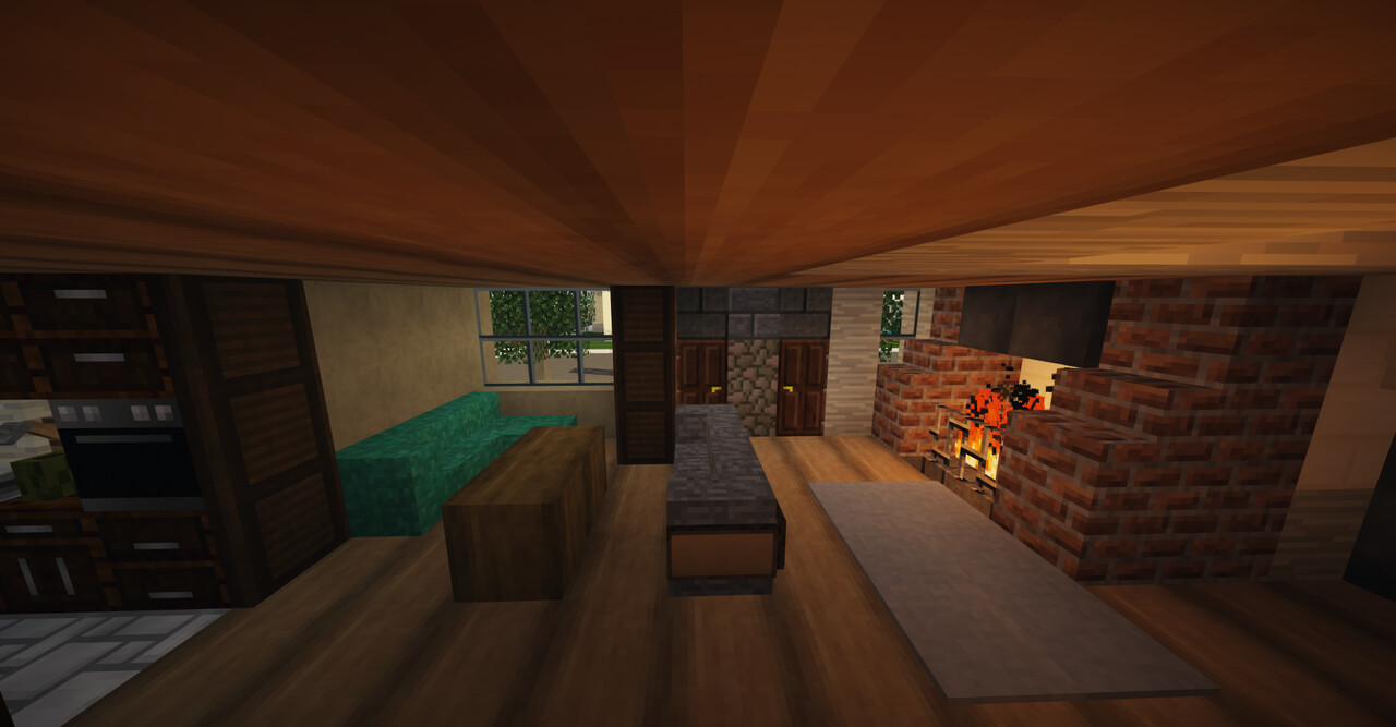 Rich home Minecraft Map