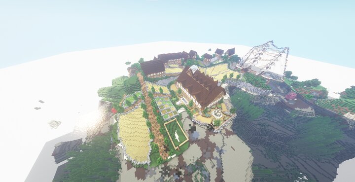 Bouleau - A French Hamlet Minecraft Map