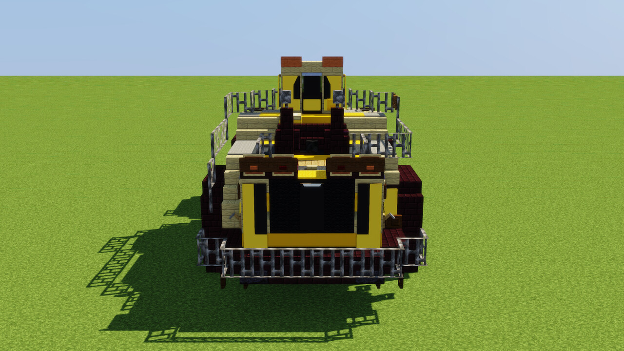 Komatsu Wheel Loader Minecraft Map