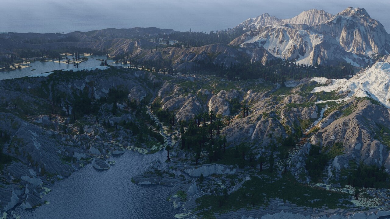 Advent Map [10] Halvion [3k, Survival, Download: Java & Bedrock ...