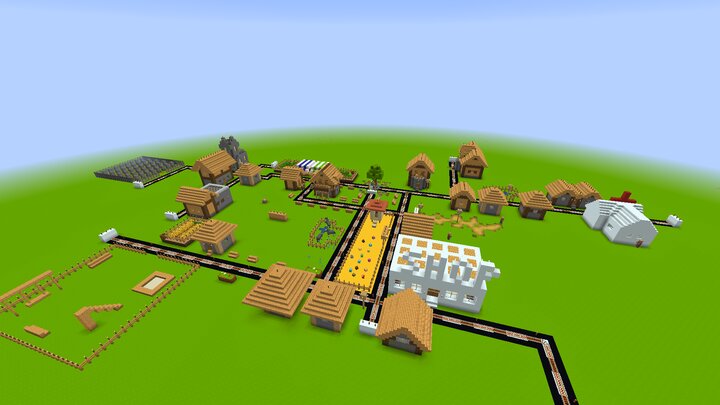 The Village City Minecraft Map
