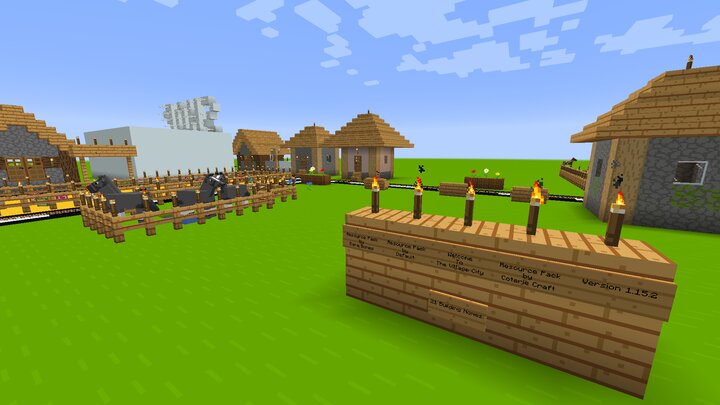 The Village City Minecraft Map