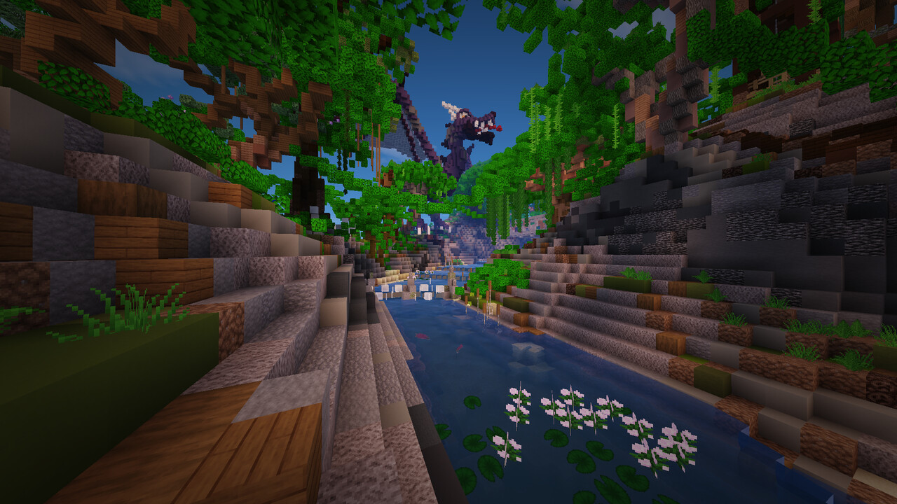 Server Hub - MiningDragon Minecraft Map