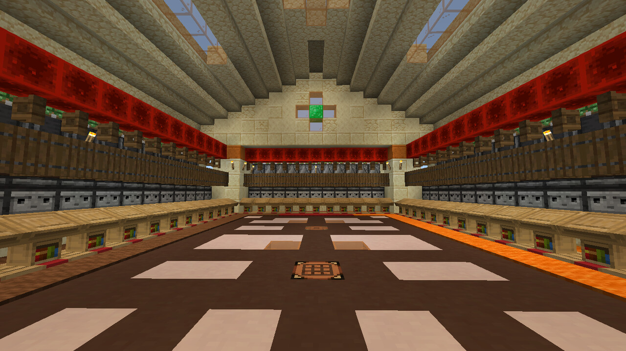 Desert Trading Hall Minecraft Map