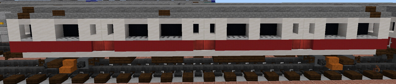 MBTA UTDC 1700 series subway train Minecraft Map