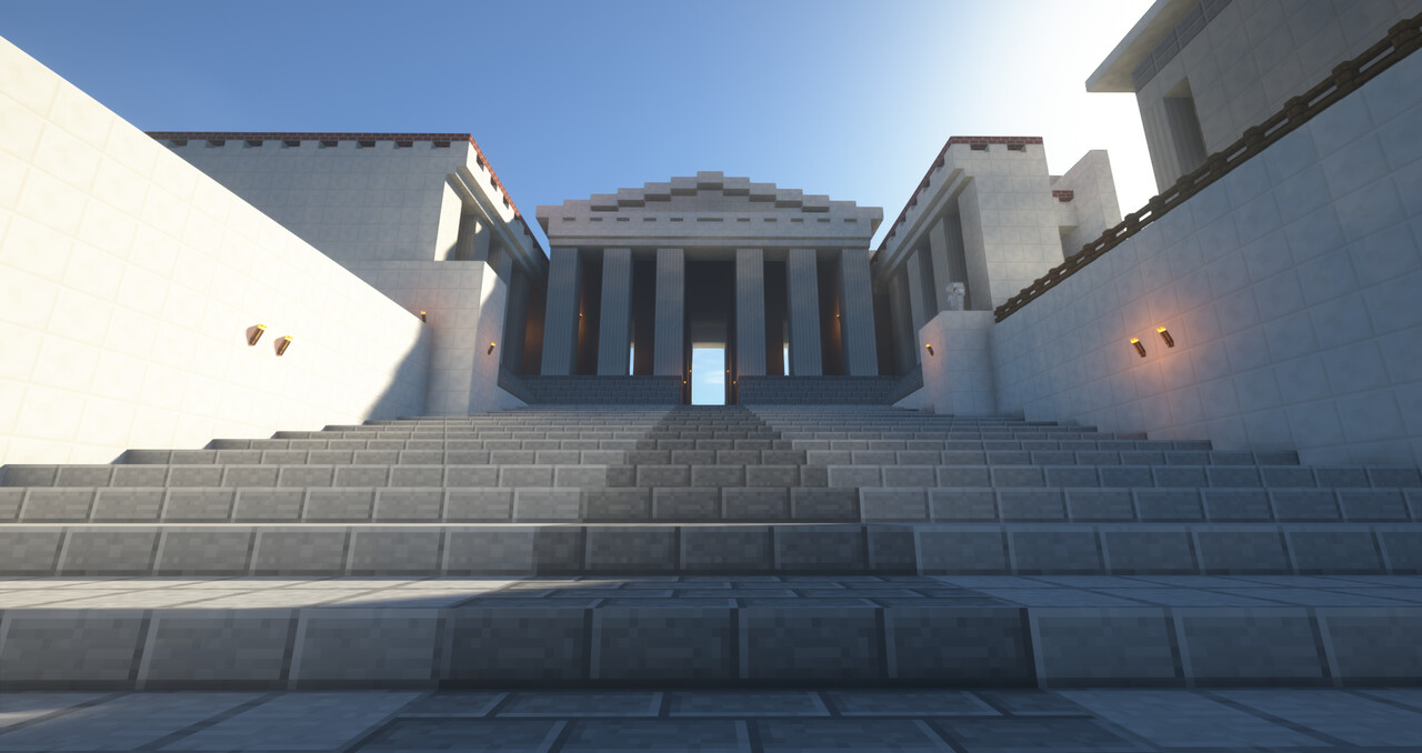 Acropolis in Athens Minecraft Map
