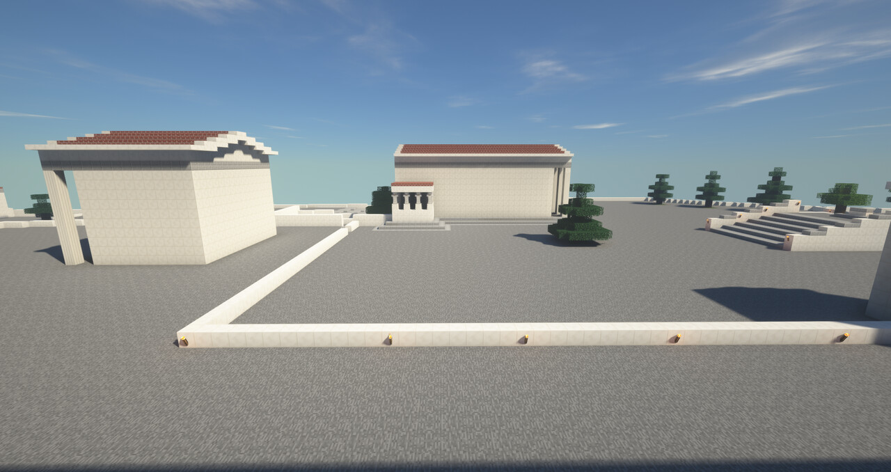 Acropolis in Athens Minecraft Map