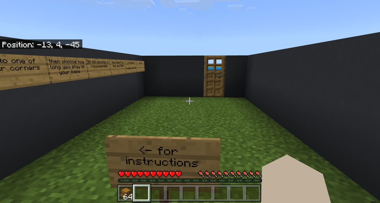 pvp minigame Minecraft Map