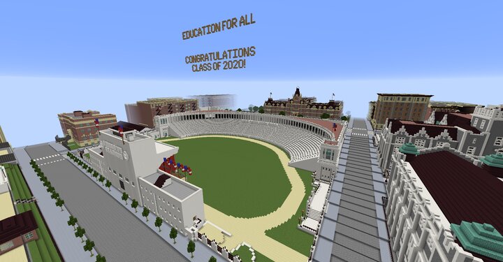 The City College of New York 1952 Minecraft Map