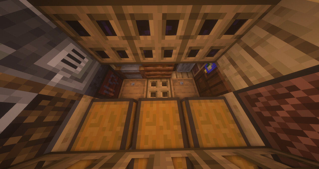 Compact 5x5 Survival House Tutorial Minecraft Map