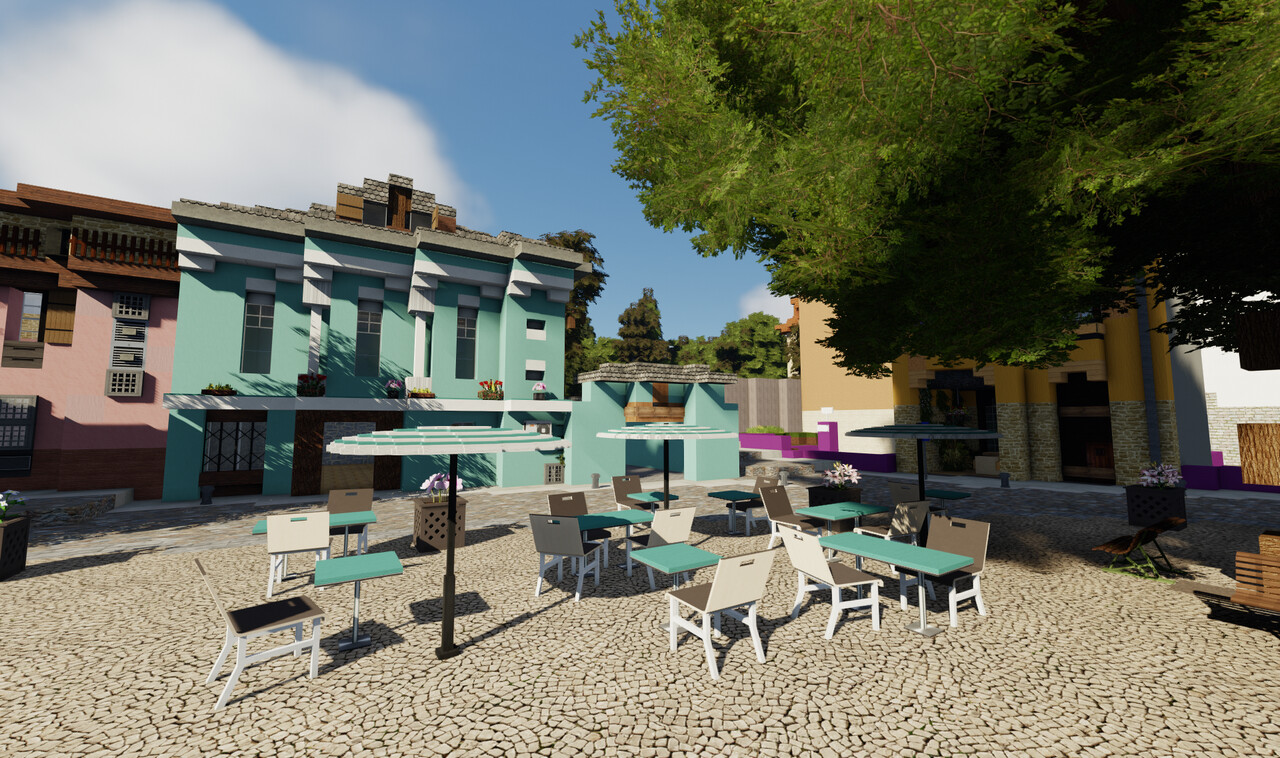 Romania Project (Peles castle and city) Minecraft Map