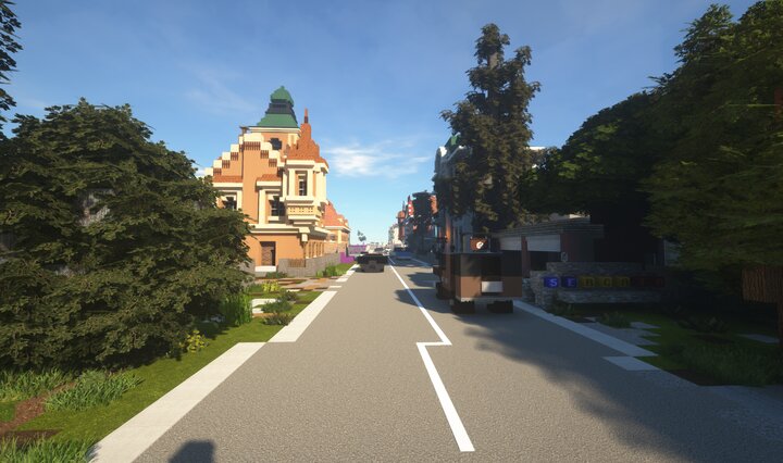 Romania Project (Peles castle and city) Minecraft Map