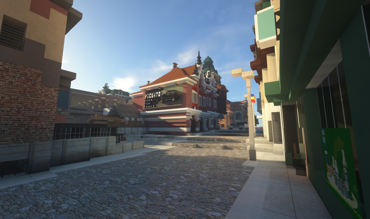 Romania Project (Peles castle and city) Minecraft Map