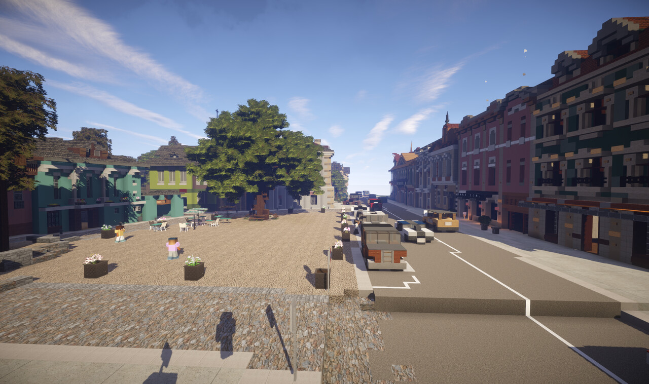 Romania Project (Peles castle and city) Minecraft Map