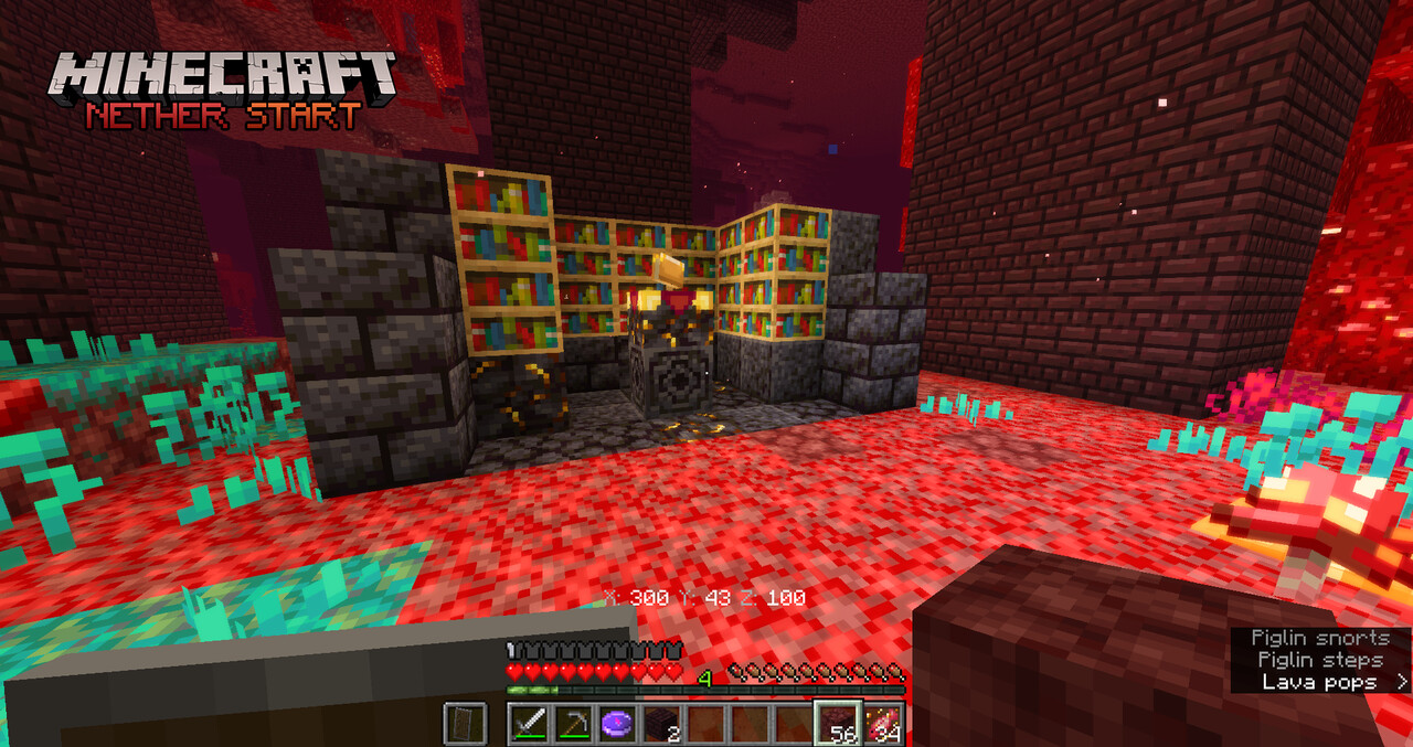 Nether Start Challenge Datapack (1.16.4) Minecraft Map