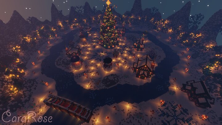 🎄 Magic Christmas Town ️ Minecraft Map