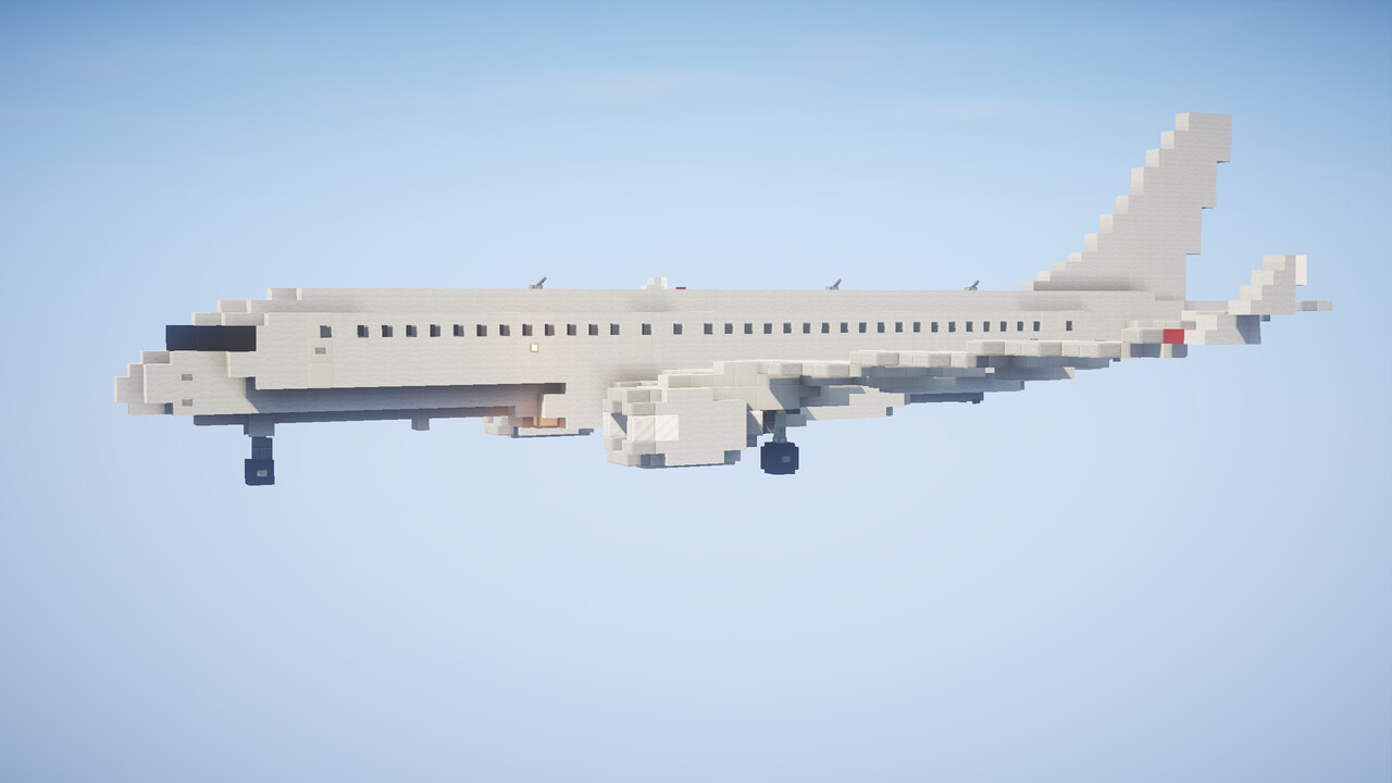 1,5:1 Airbus A220-300 + Liveries (CS300) Minecraft Map