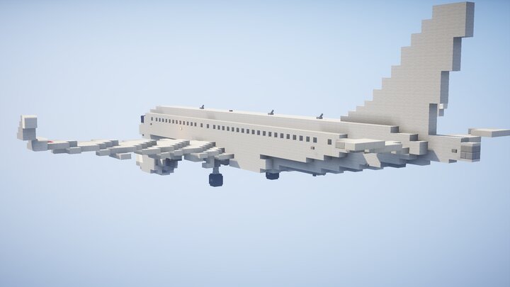 1,5:1 Airbus A220-300 + Liveries (CS300) Minecraft Map