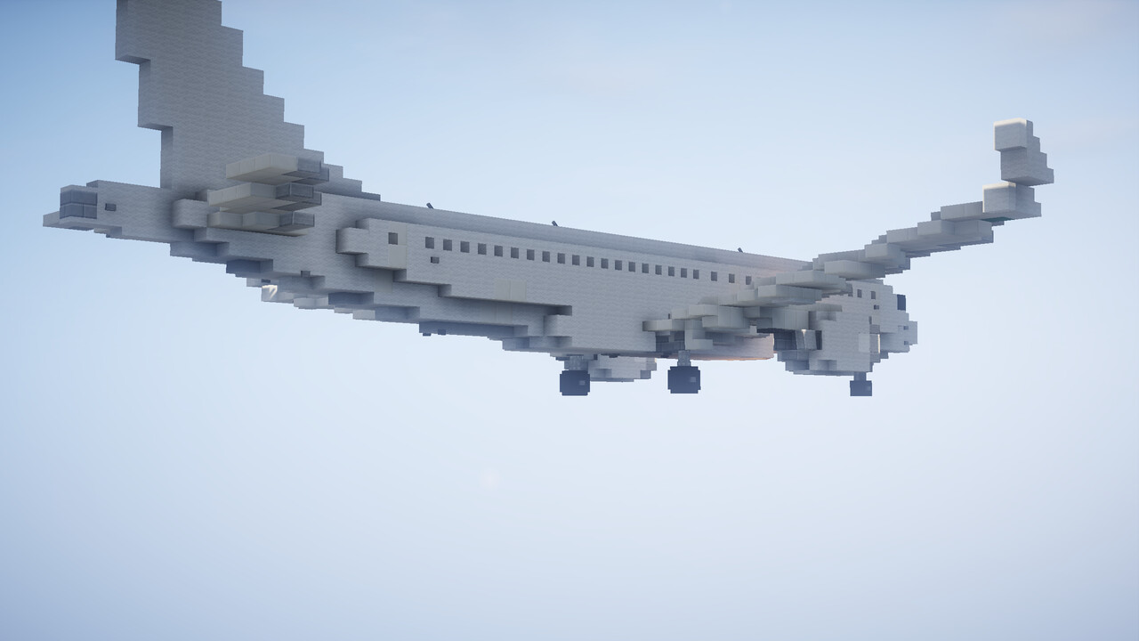 1,5:1 Airbus A220-300 + Liveries (CS300) Minecraft Map