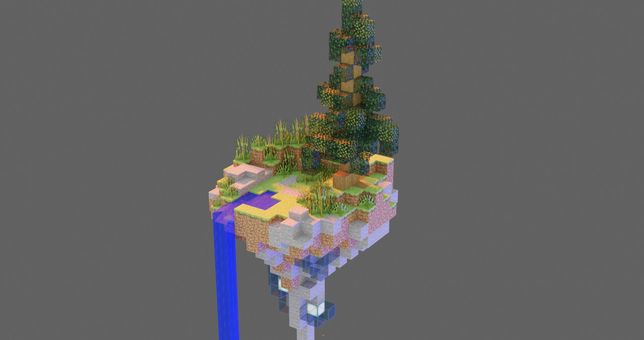 Skyblock Island Template [download] Minecraft Map