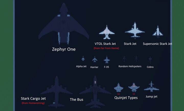 MCU Aircraft Minecraft Map