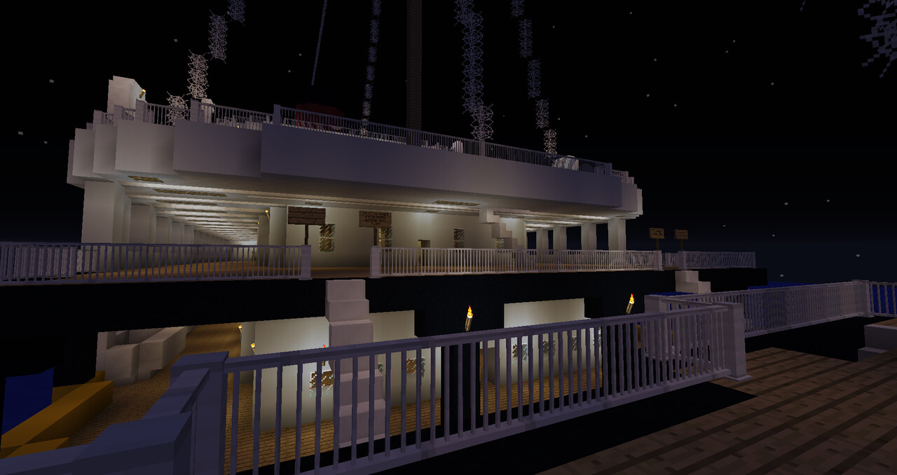Ocean Liner RMS Pearl Minecraft Map