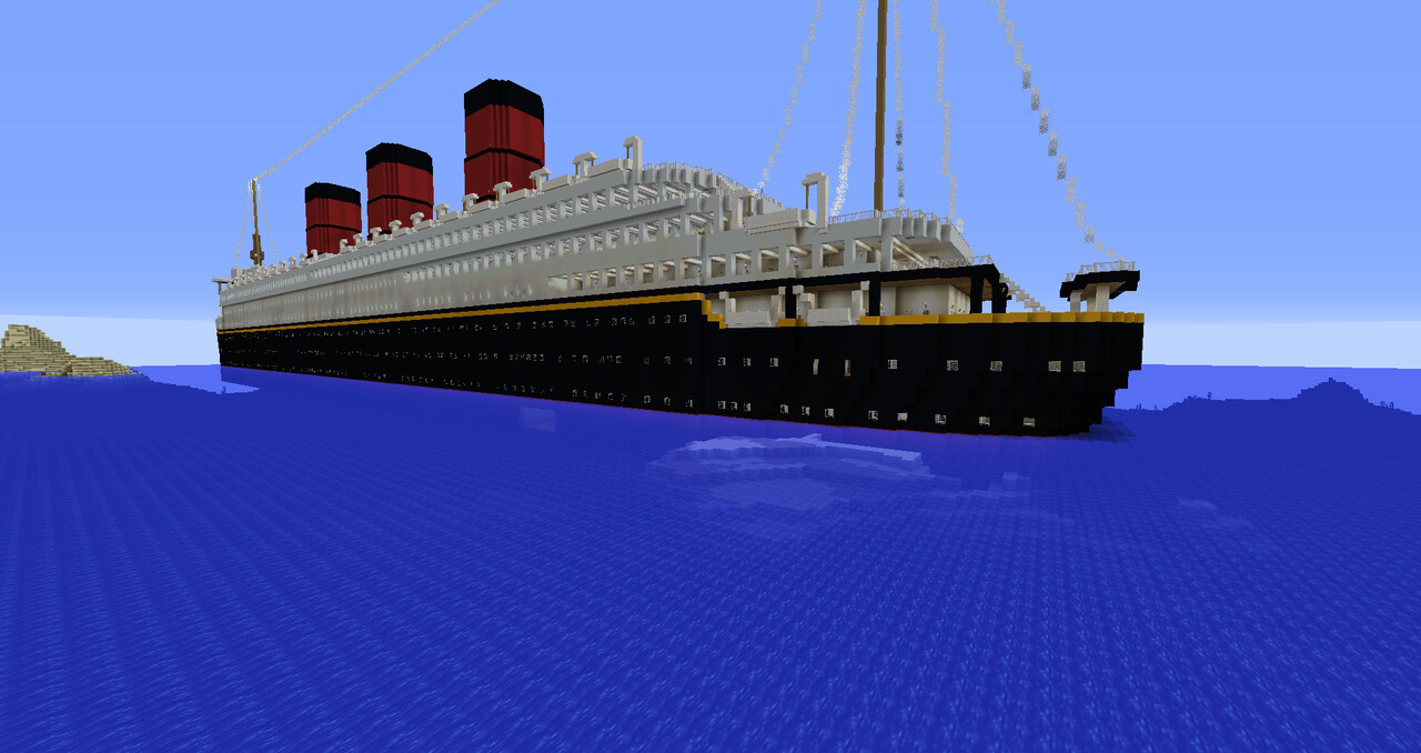 Ocean Liner RMS Pearl Minecraft Map
