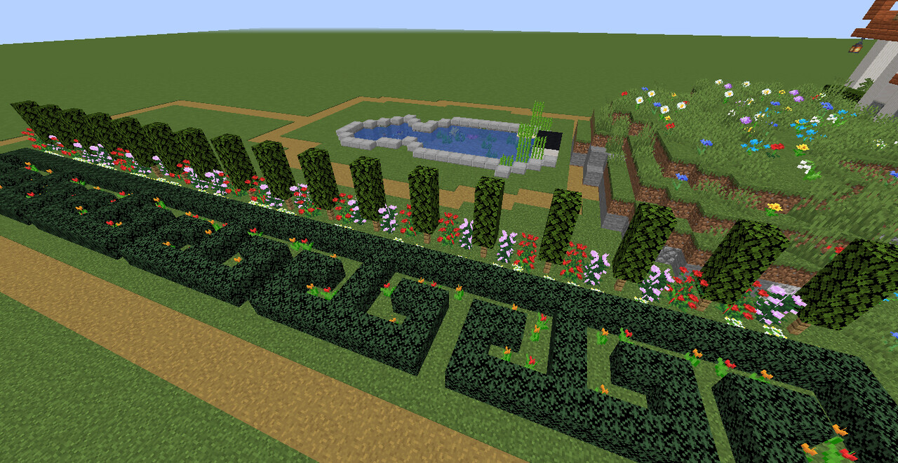 Thai Temple and Garden Minecraft Map