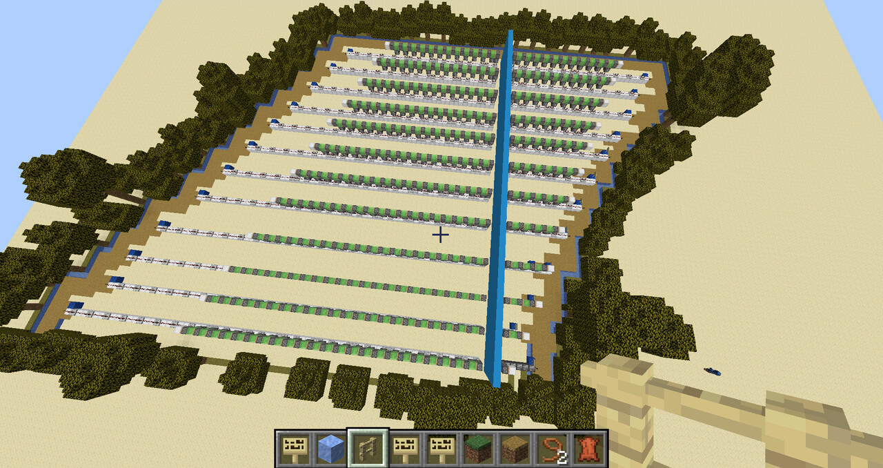 The easiest 1 - 24 piston extenders Minecraft Map